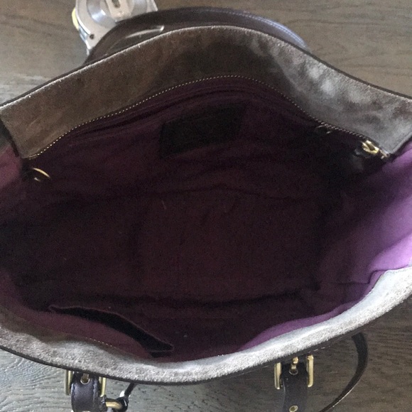 Coach | Bags | Authentic Suede Coach Purse | Poshmark